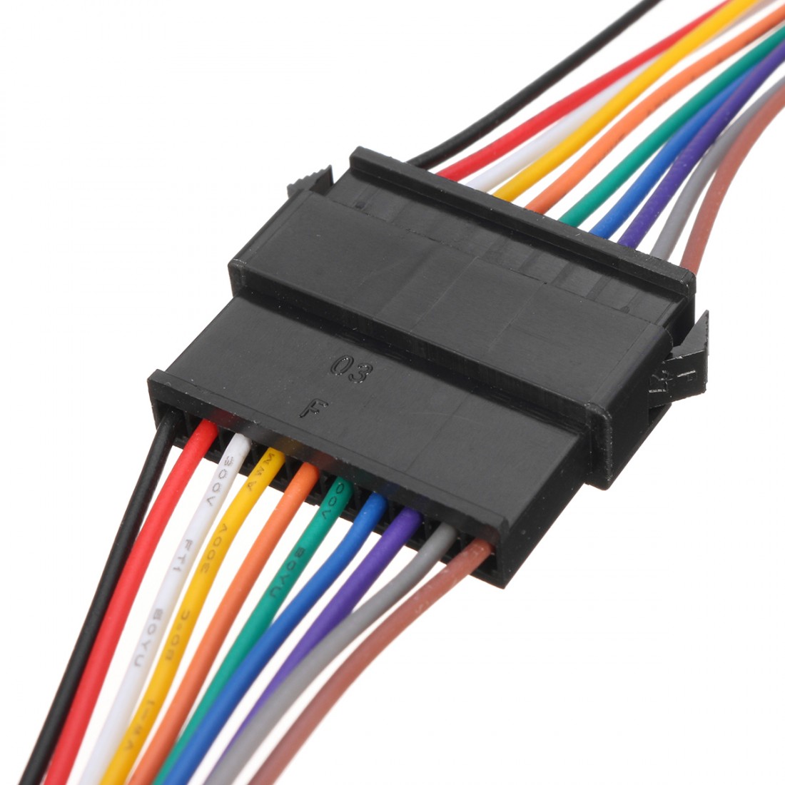 4pcs - 2 sets 10 pin Male & Female 10 wire JST Connector Cable Lock ...