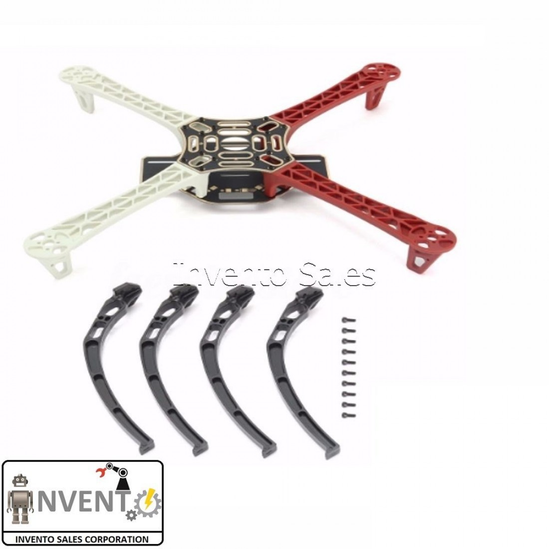 F450 Quadcopter MultiCopter Frame Kit 4-Axis Airframe UAV with Landing ...