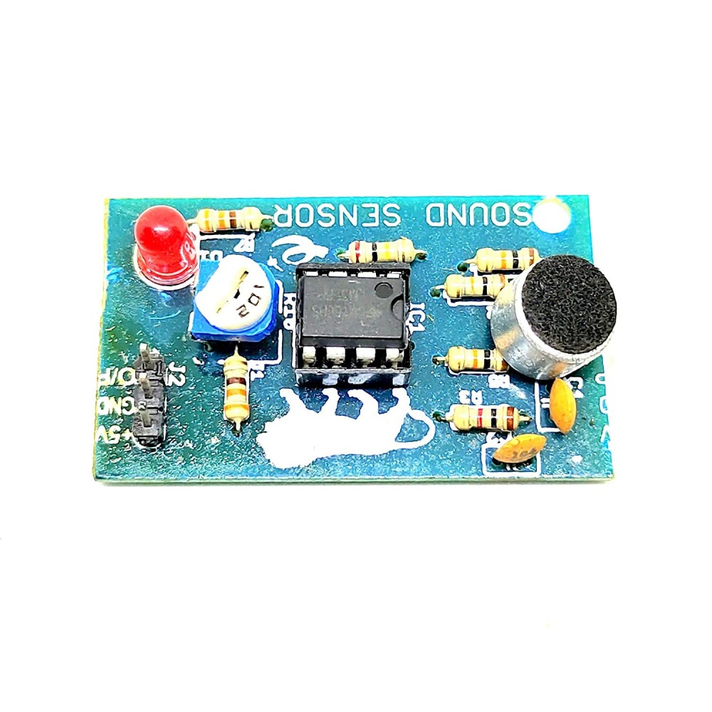 Sound Sensor Big Microphone Sensor High Sensitivity Sound Detection ...