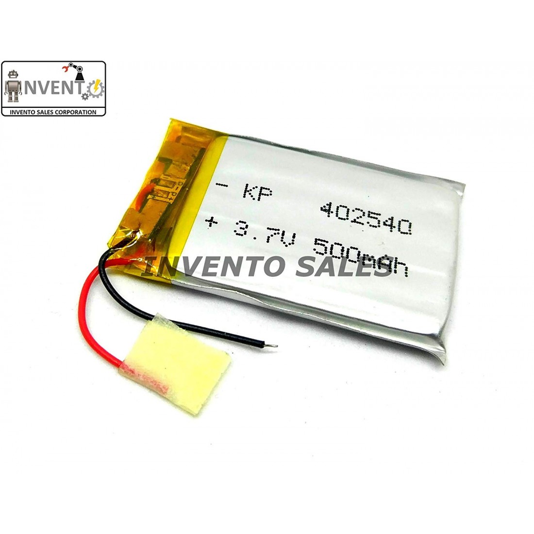 3.7V 500 mAh Li-ion battery 40x25x3 mm Lipo for Quadcopter Helicopter ...