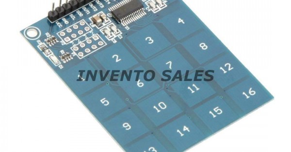 16 Keys TTP226 16 Channel Touch Sensor Module Keypad Switch DIY Touch ...