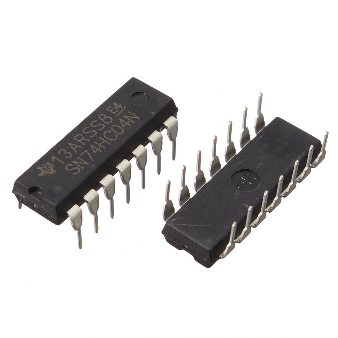 5Pcs SN74HC04N 7404 IC Inverter, 74HC04, 1 Input, 5.2 mA, 2 V to 6 V ...