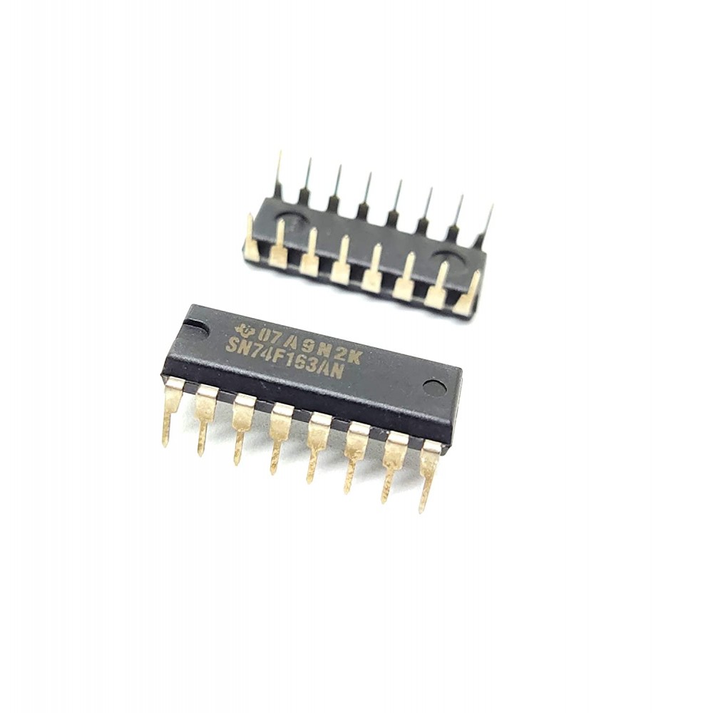 4Pcs 74163 IC SN74HC163N 4-Bit Binary Synchronous Counter, HC Family ...