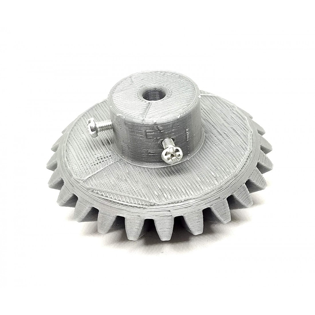 1pcs 3D Printed Left Helical Plastic Bevel Gear 12 Teeth, 33mm dia ...