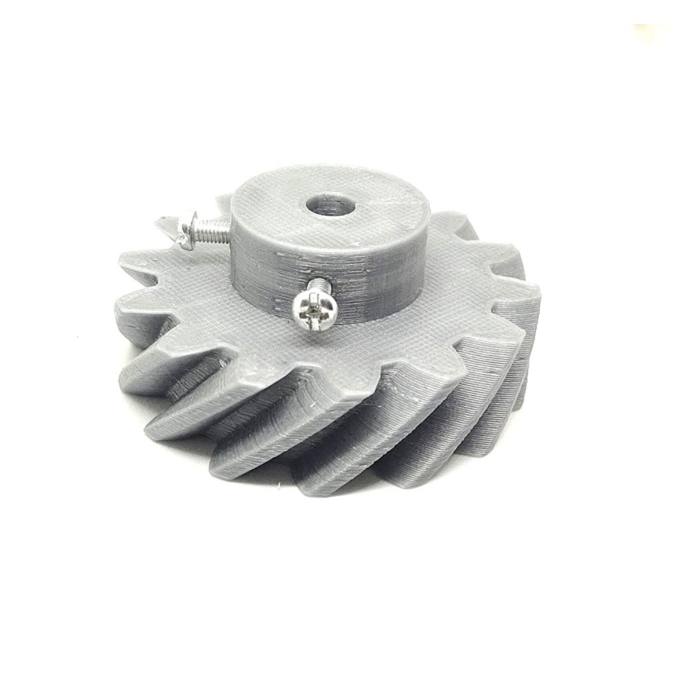 1 Pair 3D Printed Helical Plastic Spur Gear 14 Teeth, 54mm dia, 15mm ...