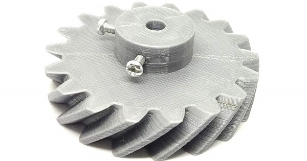 1pcs 3D Printed Right Helical Plastic Spur Gear 18 Teeth, 69mm dia ...