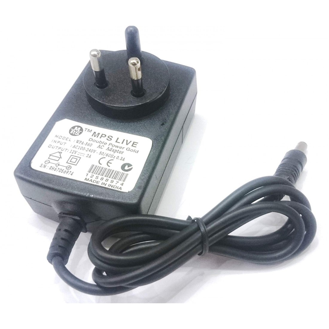 12V 2A DC Power supply AC Adaptor - SMPS - LED Strip