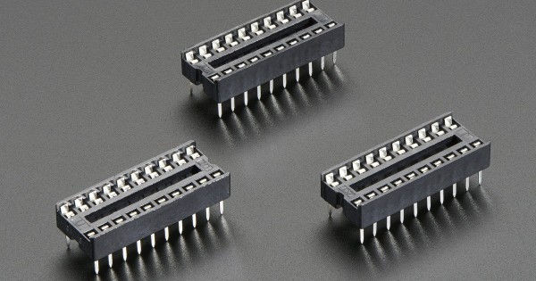10PCS 20-Pin 20pins DIL DIP IC Socket PCB Mount Connector